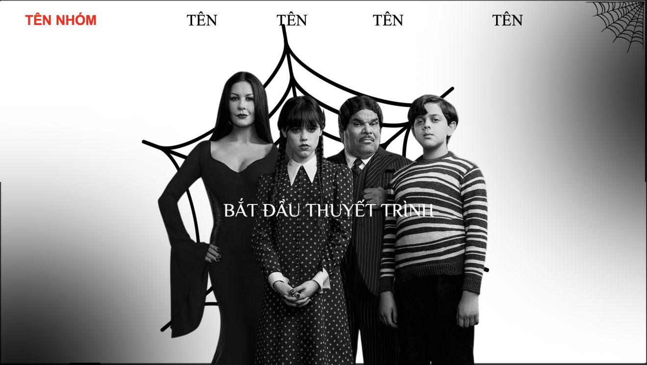 WEDNESDAY - Bộ phim được yêu thích trên Netflix - SlideWithPPT